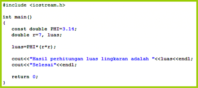 Tutorial C++ : #4 Constanta dan Variable dalam C++ - agussuratna.net