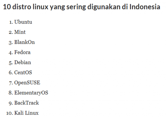 Cara Membuat List di HTML - agussuratna.net