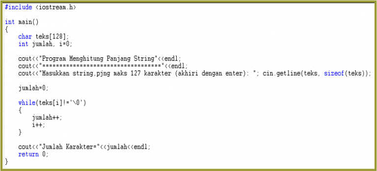 Tutorial C++ : #6 String pada C++ - agussuratna.net