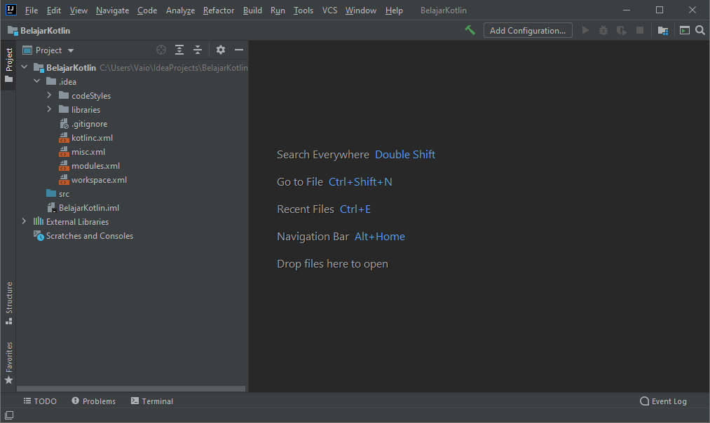 Membuat Project Pertama Kotlin dengan IntelliJ IDEA - agussuratna.net