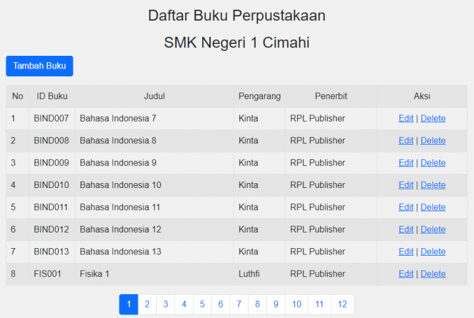 Membuat Aplikasi Perpustakaan Berbasis Web Dengan Php Dan Bootstrap