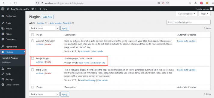 Cara Membuat Plugin WordPress dengan Mudah - agussuratna.net