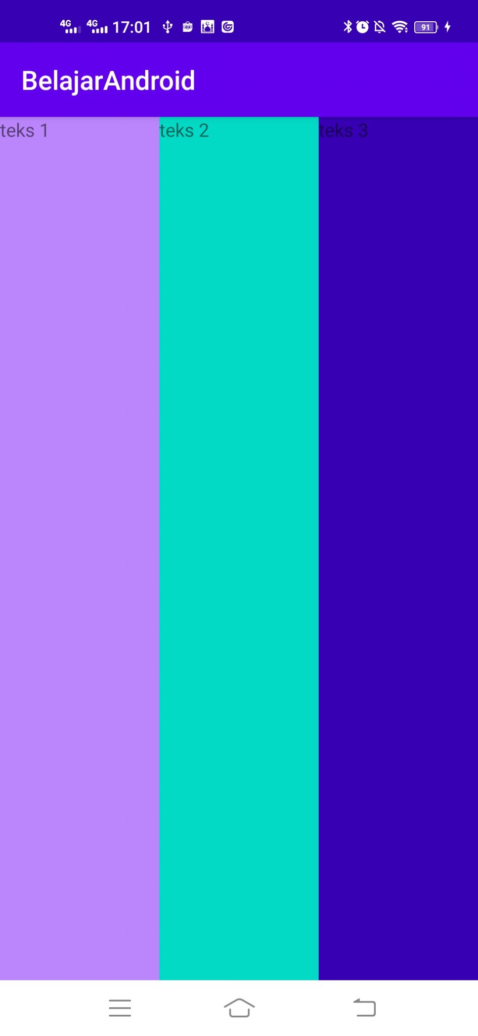 Tutorial Android Studio : #3 Cara Menggunakan Linear Layout pada ...