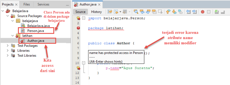 Tutorial Java #17 : Enkapsulasi (Encapsulation) pada Pemrograman Berorientasi Objek ...