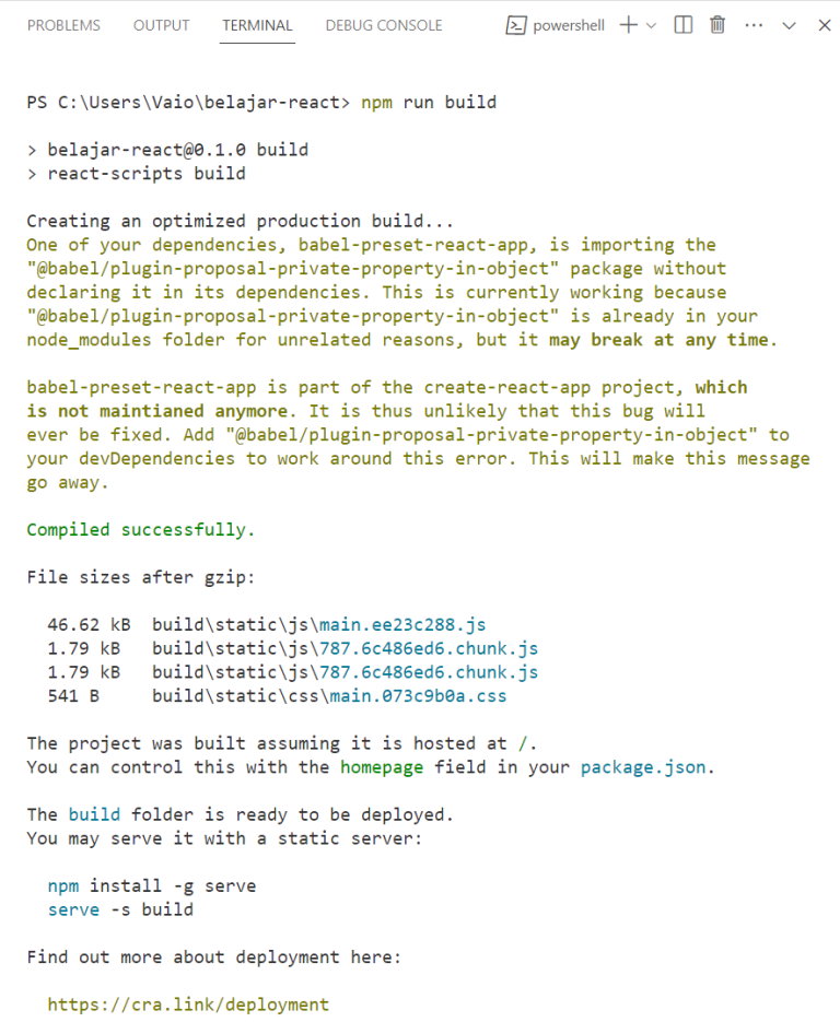 Tutorial Reactjs 2 Memahami Struktur Direktori Project React 0330