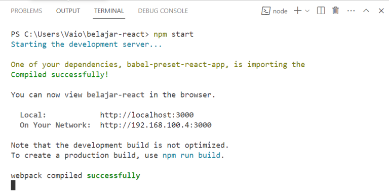 Tutorial ReactJS #2 : Memahami Struktur Direktori Project React - agussuratna.net