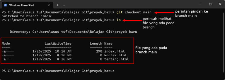 Tutorial Git 8 Membuat Cabang Atau Branch Pada Git